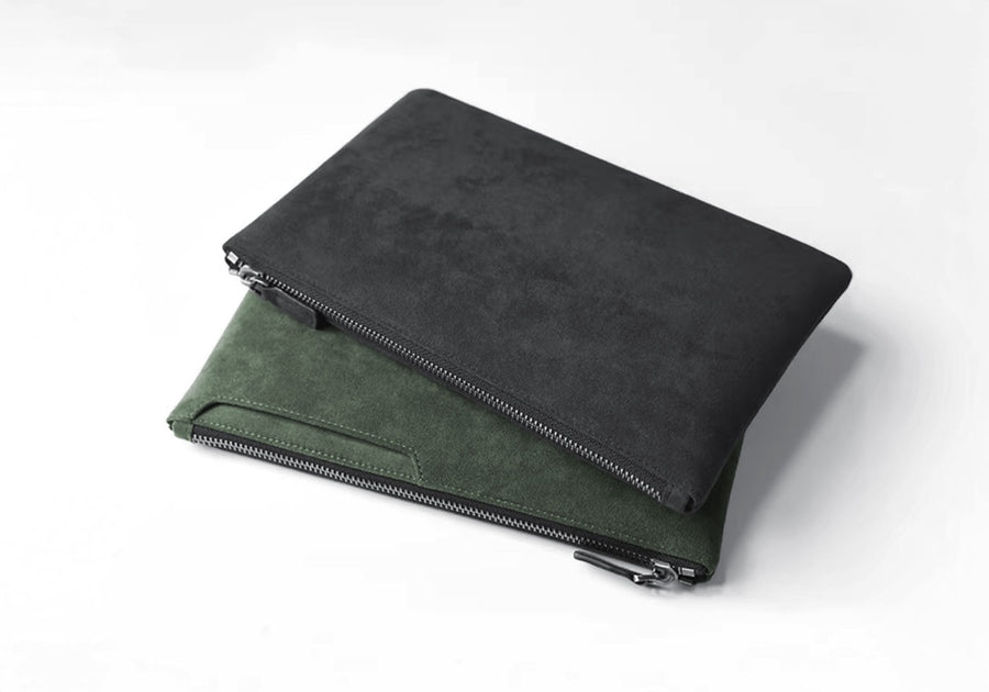 Alcantara Pouch